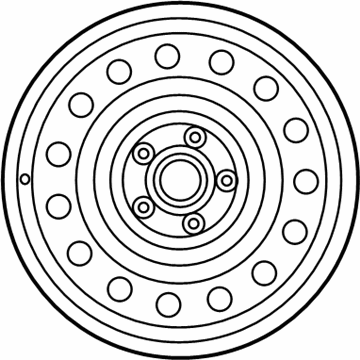 Genuine Kia Seltos Spare Wheel