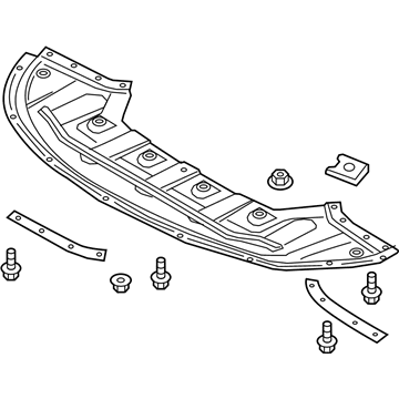 29110D4000 Genuine Kia Panel Assembly-Under Cover