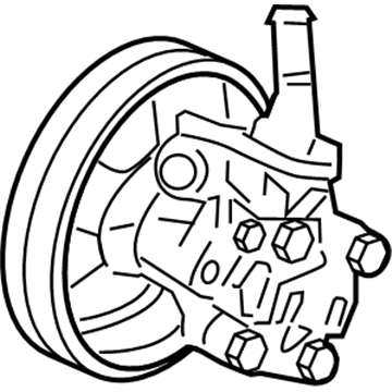 Kia Power Steering Pump - Genuine OEM | KiaPartsNow.com