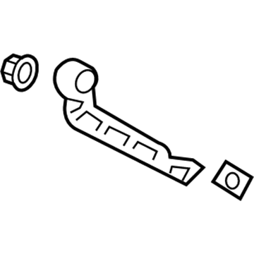 86613G5000 Genuine Kia Bracket Assembly-Rear Bumper