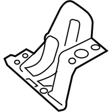 86695G5000 Genuine Kia Cover-Rear Bumper Side