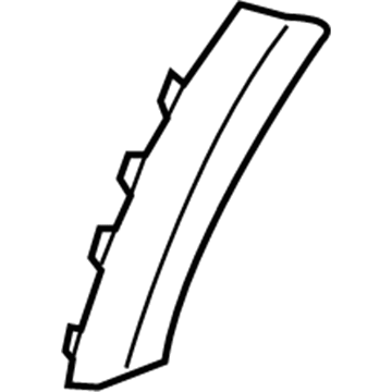 86681G5000 Genuine Kia MOULDING Assembly-Rear Bumper