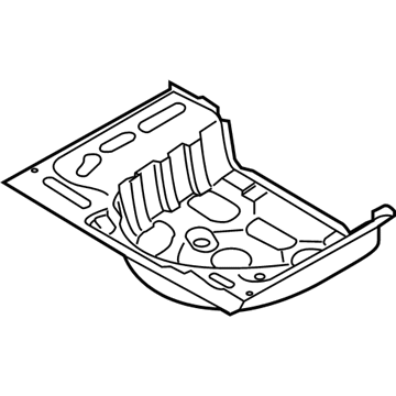 Panel-Floor - 2020 Kia Rio