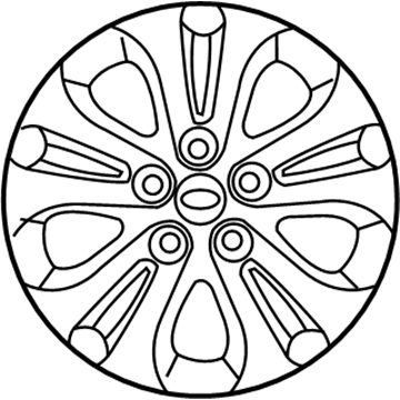 Genuine Kia Forte Wheel Cover