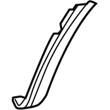 86686C6200 Genuine Kia Moulding-Rear Bumper