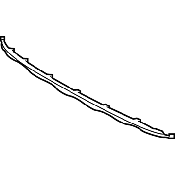 86665C6200 Genuine Kia Skid Plate-Rear Bumper