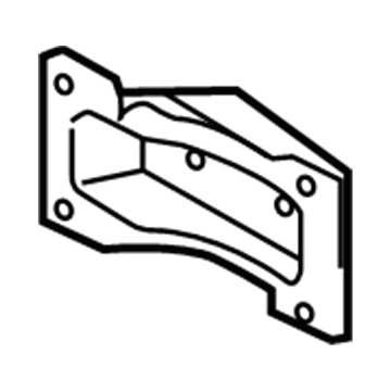 86641C6000 Genuine Kia Stay-Rear Bumper LH