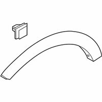 87712D9000 Genuine Kia GARNISH Assembly-Fender Si