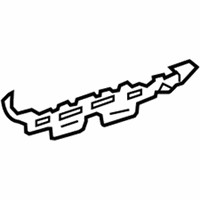 866772P000 Genuine Kia Bracket-Rear Bumper Side Reinforcement