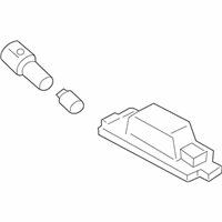 92501F6000 Genuine Kia Lamp Assembly-License Plate