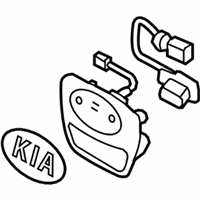 817201W220 Genuine Kia HANDLE ASSEMBLY-TAIL GATE