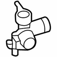 253291R200 Genuine Kia FILLER NECK ASSEMBLY-RADIATOR