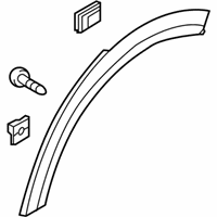 87741G5000 Genuine Kia GARNISH ASSEMBLY-QUARTER SID