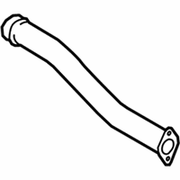 2546025002 Genuine Kia PIPE & O-RING ASSEMBLY-WATER