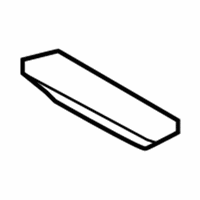 861143D000 Genuine Kia Pad-Windshield Lower Space