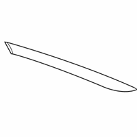 878602T000 Genuine Kia MOULDING Assembly-Center Pillar