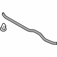 864352T000 Genuine Kia Strip Assembly-Hood Seal