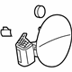 8157522000 Genuine Kia Knob-Fuel Filler Door