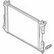253501R050 Genuine Kia SHROUD-Radiator