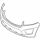 86565C6000 Genuine Kia Skid Plate-Front Bumper
