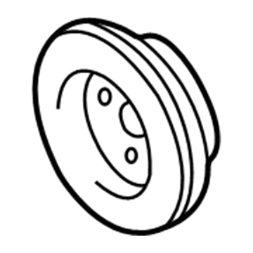 2312438210 Genuine Kia PULLEY-DAMPER