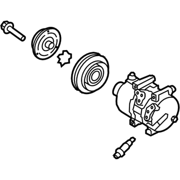 97701D9000DR Genuine Kia Pad U