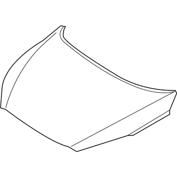 66400C5000 Genuine Kia Panel Assembly-Hood