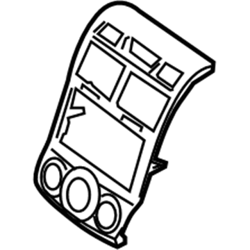 847401F300CADS Genuine Kia Panel-Center Facia