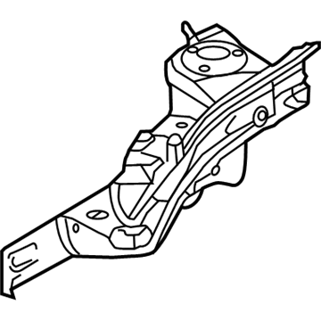 64501D4000 Genuine Kia Panel Assembly-Fender Apron