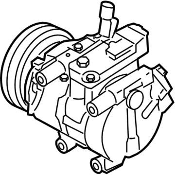 977011G010DR Genuine Kia Reman Compressor Assembly