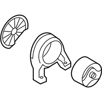 219302B000 Genuine Kia Rear Roll Stopper Bracket Assembly