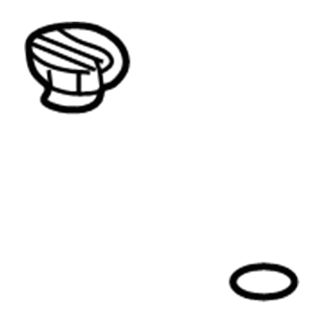 2651026620 Genuine Kia Cap-Oil Filler