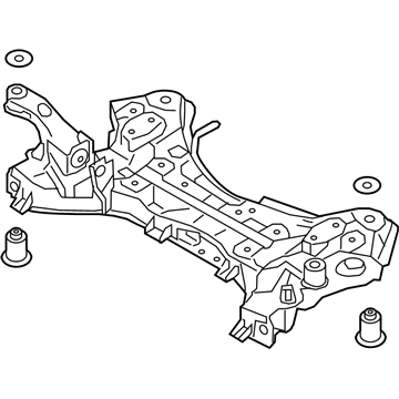 624052P401 Genuine Kia CROSSMEMBER COMPL