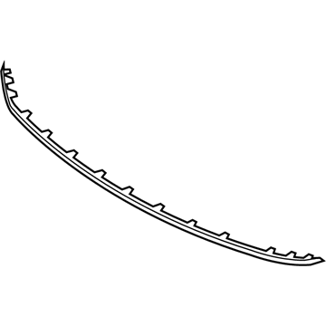 86590B0000 Genuine Kia Lip Assembly-Front BUMPE