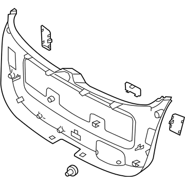 817502P000J7 Genuine Kia Panel Assembly-Tail Gate