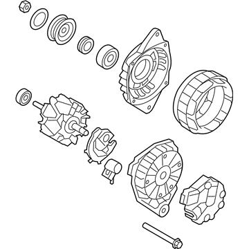 373002E820RU Genuine Kia Reman Alternator
