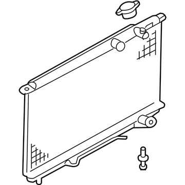 253103F800 Genuine Kia Radiator Assembly