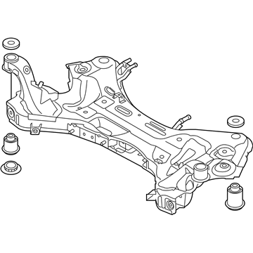 624053W610DS Genuine Kia CROSSMEMBER Complete-Front