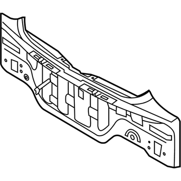 691001M200 Genuine Kia Panel Assembly-Back