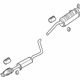 28600H9200 Genuine Kia Center Muffler Complete
