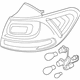 92403C6100 Genuine Kia Lamp Assembly-Rear Combination
