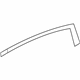 86372H8000 Genuine Kia Black Tape-Front Door Frame