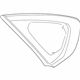 87810M6020 Genuine Kia Glass & MOULDING Ass