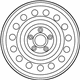 52910B2300 Genuine Kia Wheel Assembly