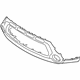 86511B2000 Genuine Kia Front Bumper Cover