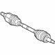 49501C5480 Genuine Kia Shaft Assembly-Drive,RH